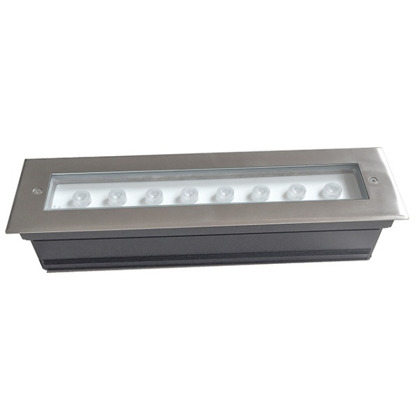 Sleek Outdoor LED Linear Buried Lights - Always-lighting